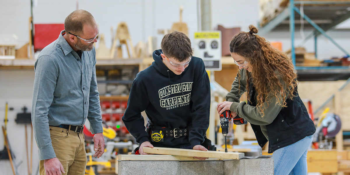 Building Construction Technician | Carpentry - Durham College